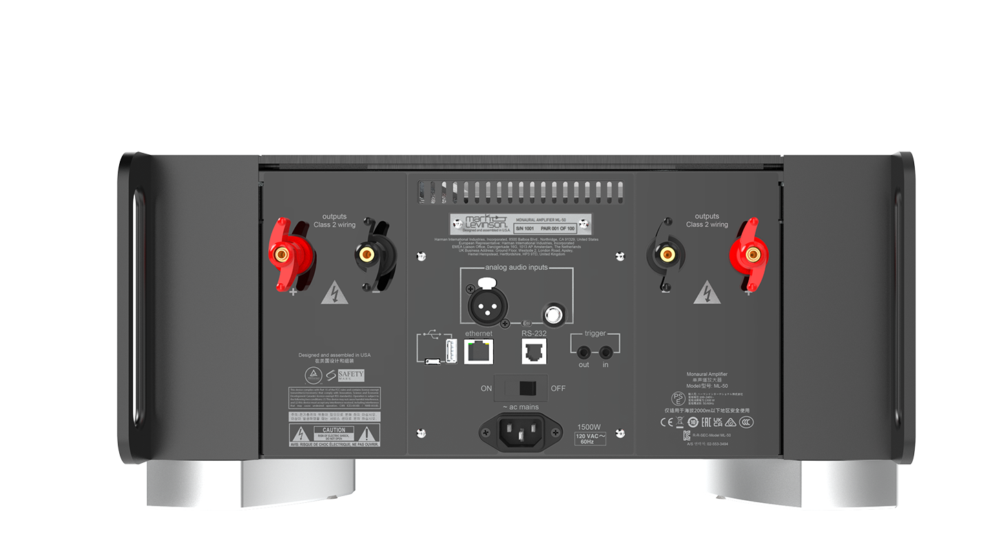 ML-50 | Limited-edition Monaural Amplifier